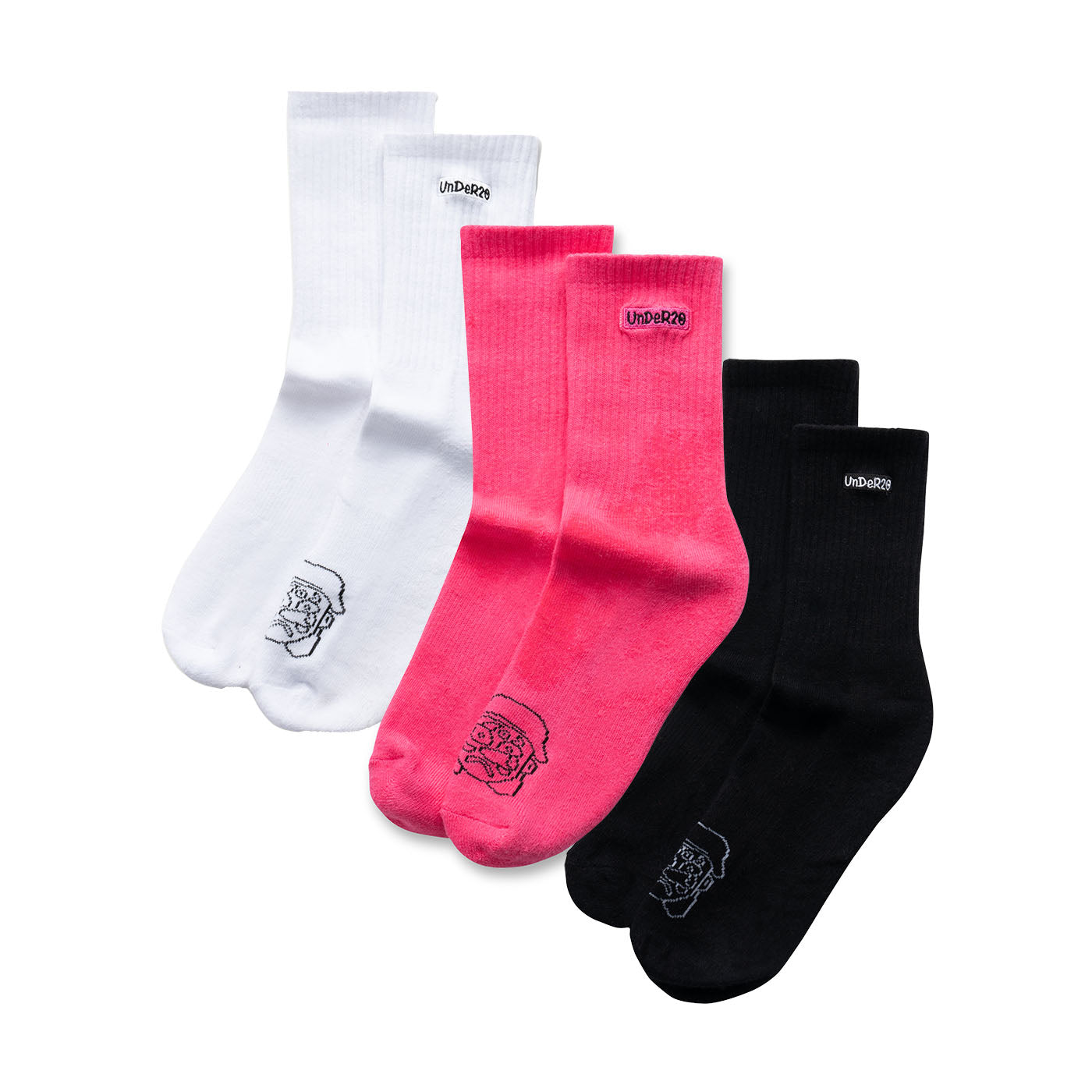 TenGuSan Graphics Socks (3 Packs) – UnDeR20 Online Store